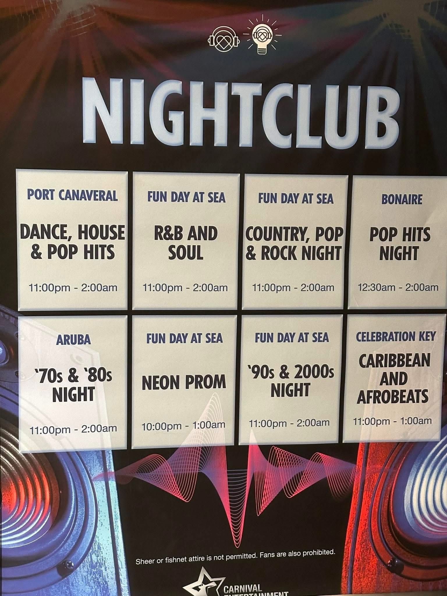 CARNIVAL THEME NIGHTS – SemiProCruiser